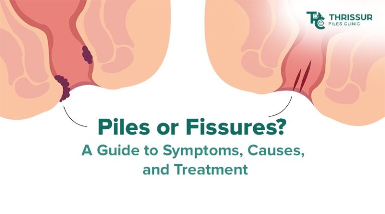 Piles or Fissures? A Guide to Symptoms, Causes, and Treatment