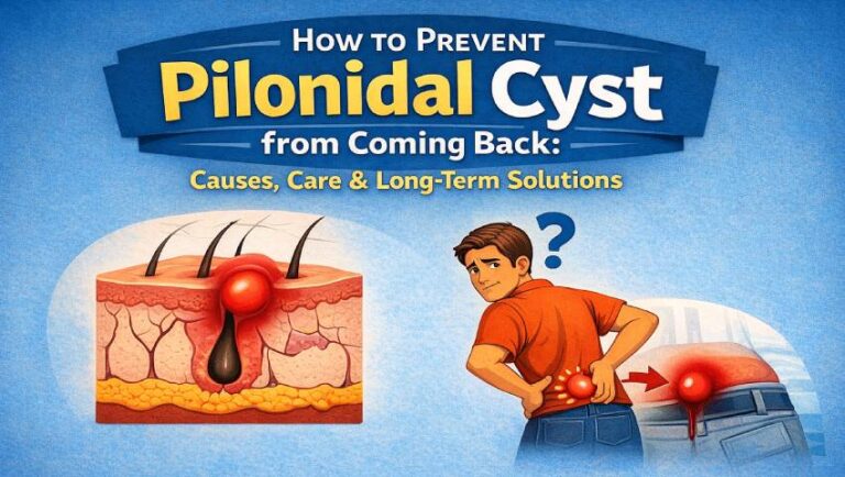 How to Prevent Pilonidal Cyst from Coming Back | Causes, Care & Long ...
